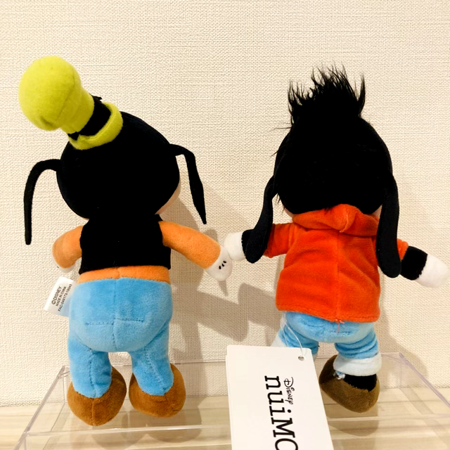 nuiMOs Max & Goofy Plush Doll Set Stuffed Toy from Disney Store Japan ...