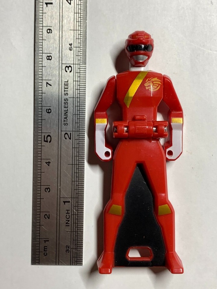 Blazing Lion Gao Red power ranger key Sentai Bandai Wild Force ...