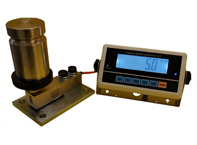 500 LB capacity LOAD CELL SPRING TESTER RACE CAR SCALE CALIBRATED ...