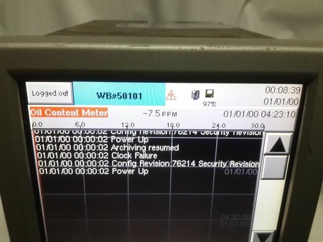Eurotherm Chessell 6100A Digital Touchscreen Paperless Chart Recorder ...