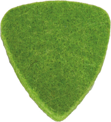 Viking FELT UKULELE PICK. 3mm, Green stiff felt plectrum for uke. At ...