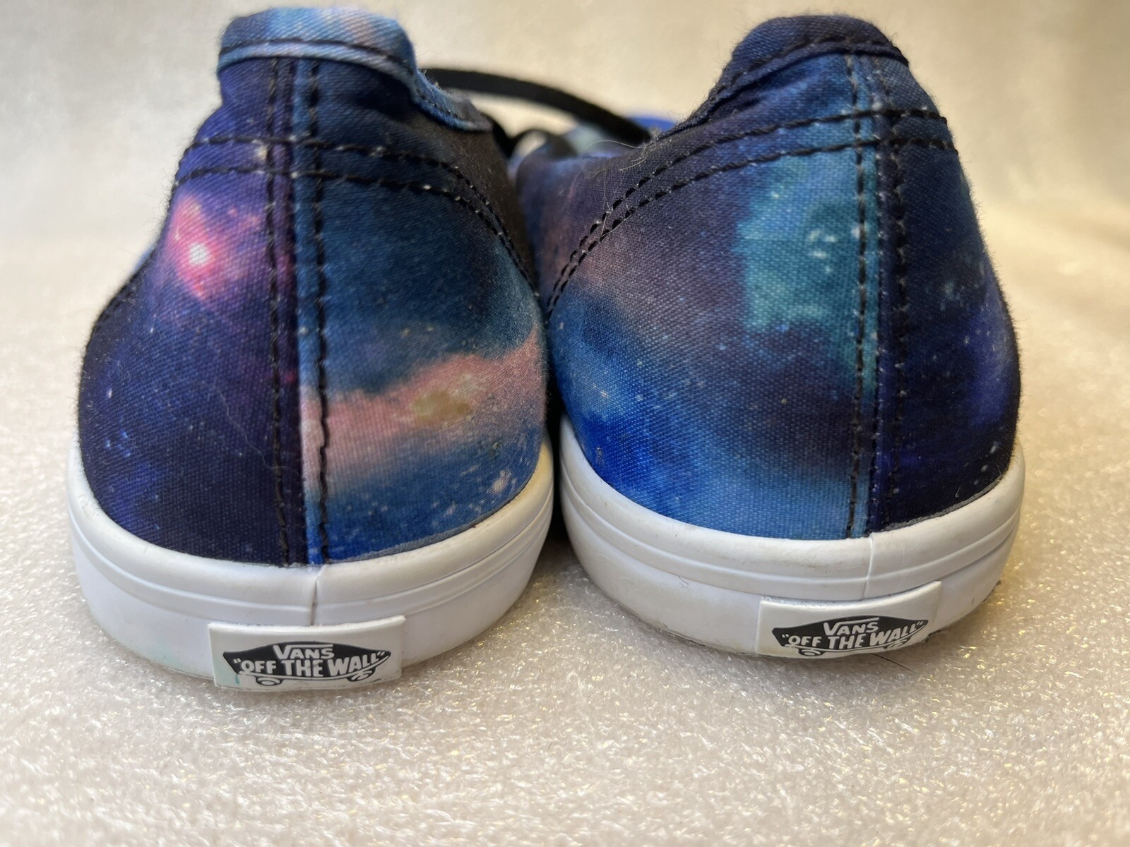 VANS off the Wall Cosmic Galaxy Space Skateboard Sneakers US Woman Shoe ...