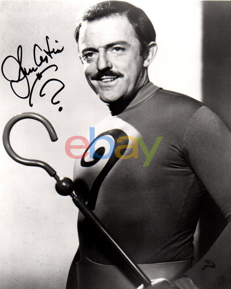 JOHN ASTIN AS RIDDLER AUTOGRAPHED-SIGNED 8X10 PHOTO reprint | eBay