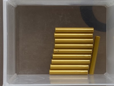 LEGO Parts - Pearl Gold Bar 3L (Bar Arrow) - No 87994 - QTY 10 | eBay