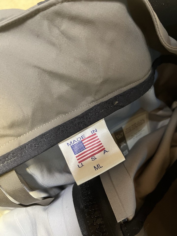 Simms Gore-Tex Waist Waders Stockingfoot Adjustable Braces Gray ML ...