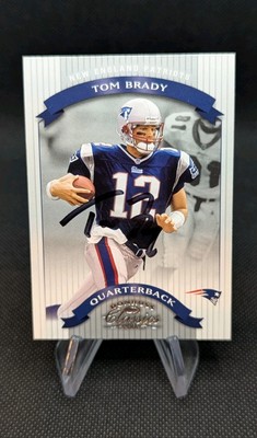 2002 TOM BRADY Auto Donruss Classics HARD-SIGNED AUTO W/COA ...