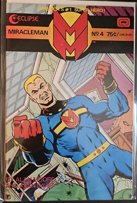 MIRACLEMAN #4 - Eclipse Comics 1985 - ALAN MOORE - GARY LEACH VF/NM | eBay