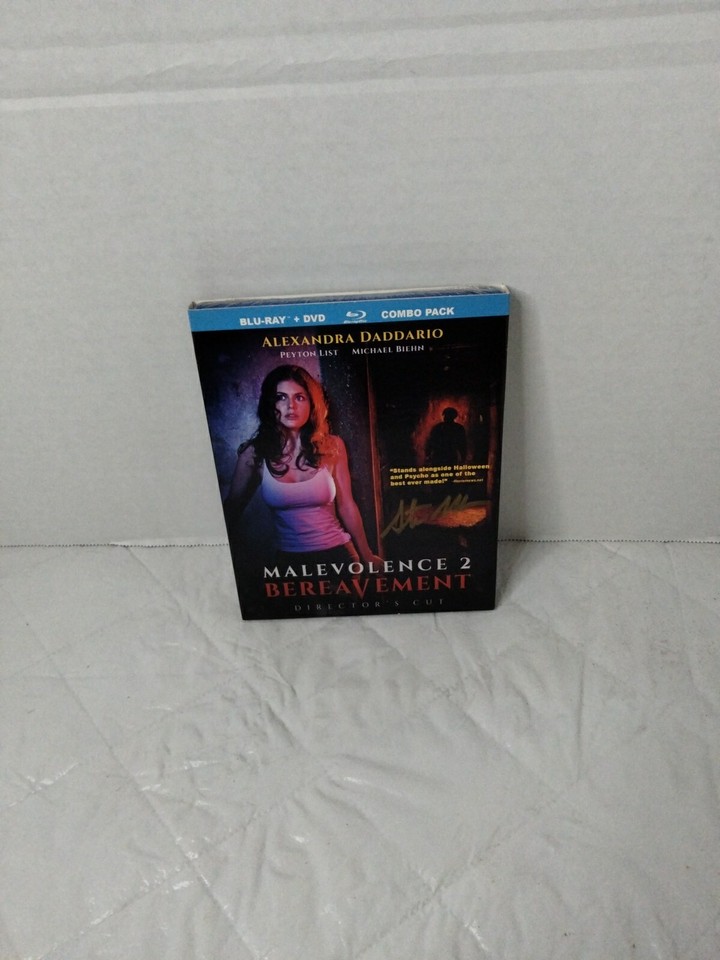 MALEVOLENCE 2 BEREAVEMENT New Blu-ray + DVD Director's Cut Alexandra ...