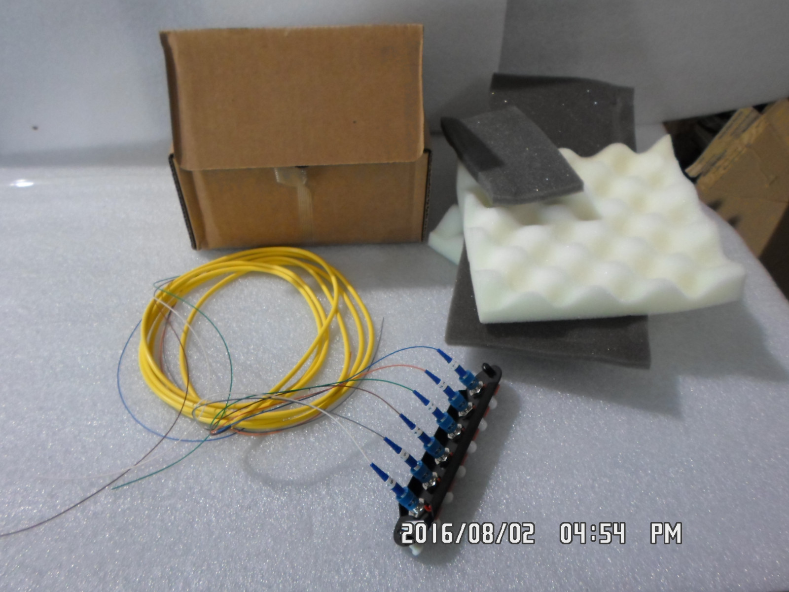 CORNING CCH-CP06-19T-P03RH PANEL, W/6 SM THREADED S 3M PGTL NEW OPEN ...