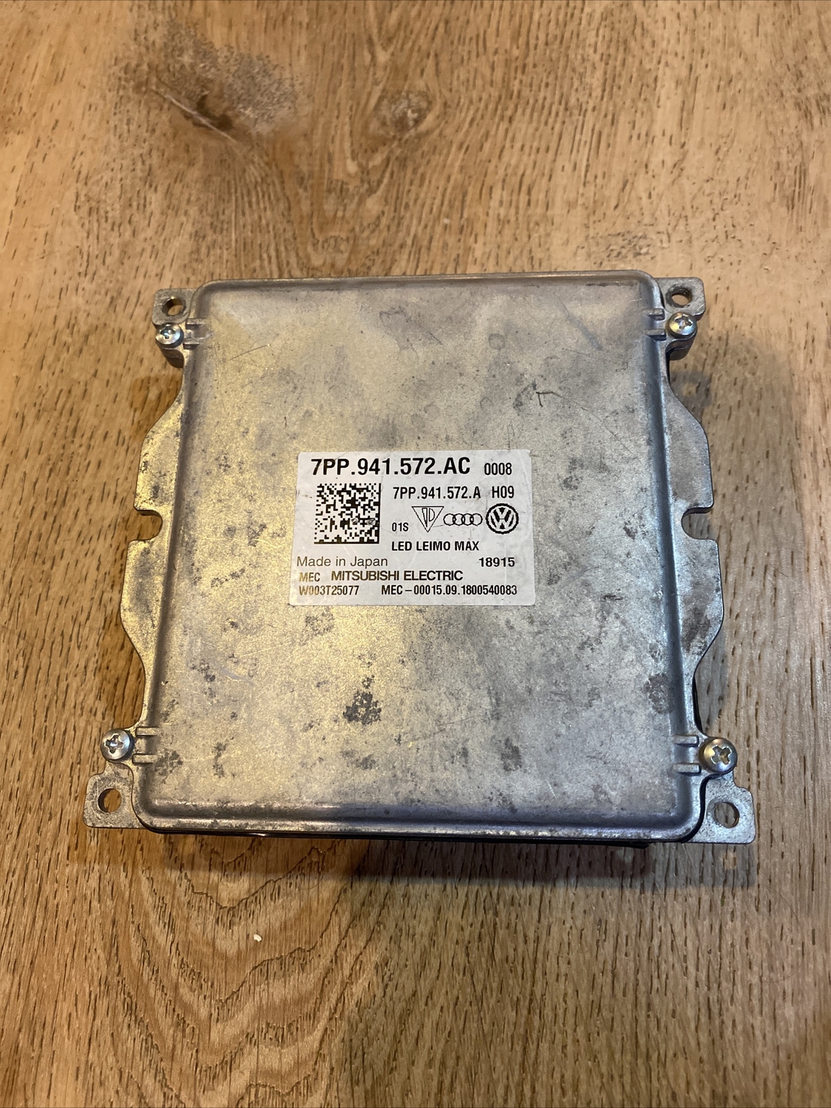 Volkswagen PASSAT AUDI Headlight Control Module Ballast OEM 7PP941572AC ...