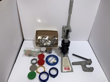 Badge-A-Minit II 2 Automatic Electric Button Maker Machine 1800 Cut a ...