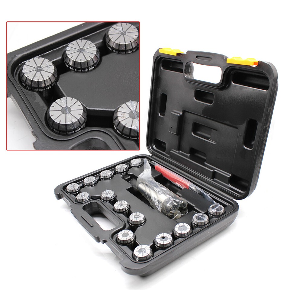 15x MT3 ER32 Collet Chuck Set Collet & Morse Taper Chuck Holder Milling ...