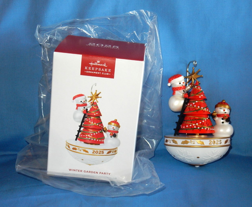 Hallmark 2025 Winter Garden Party Club Member Exclusive Christmas ...