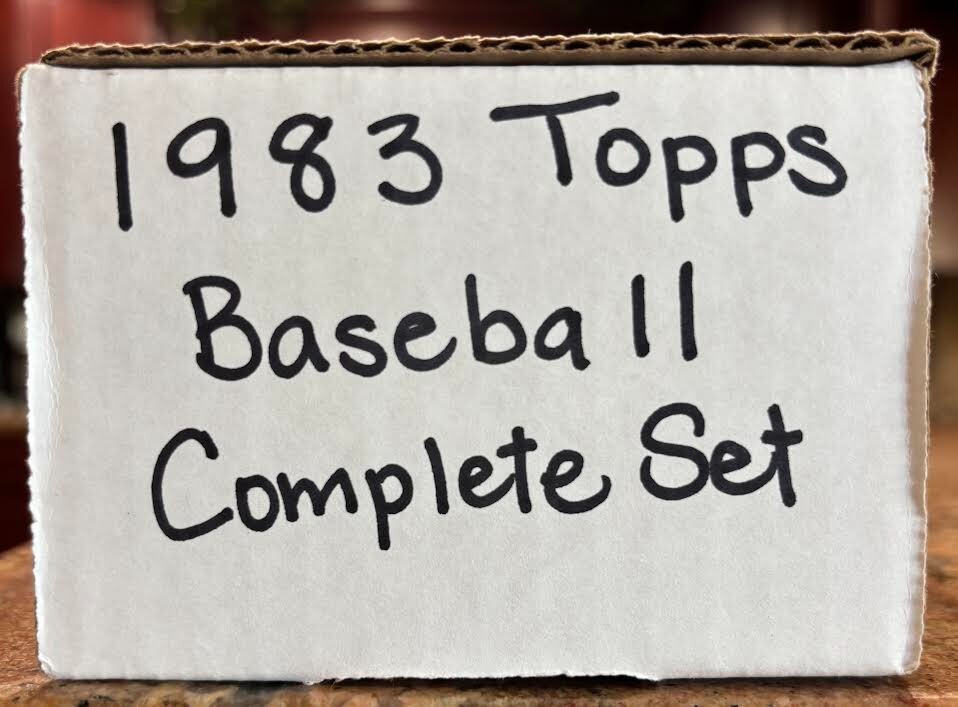 1983 TOPPS BASEBALL COMPLETE SET NM/MT to MINT BEAUTIFUL | eBay