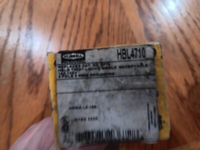 HUBBELL HBL4710 TWIST LOCK RECEPTACLE | eBay