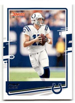 2020 Donruss #120 Philip Rivers Indianapolis Colts Football Cards NM ID ...