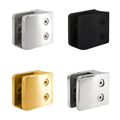 Heavy Duty 2" OD Round Back Glass Clamp 55 x 55mm for 3/8" or 1/2 ...