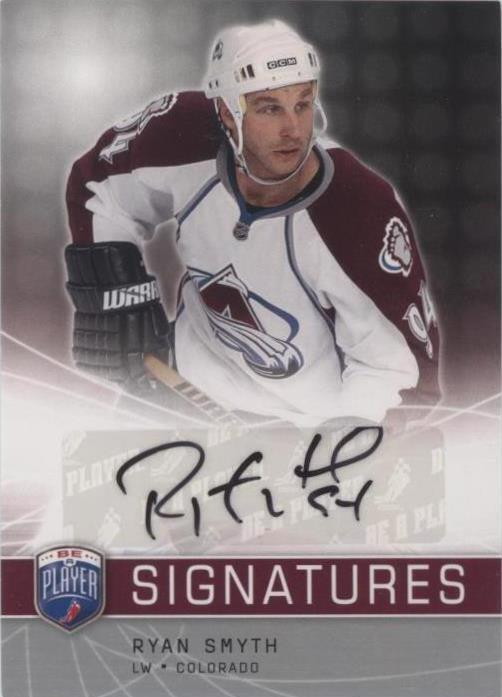2008-09 Upper Deck Be a Player - Signatures Ryan Smyth #S-RS (AU) for ...