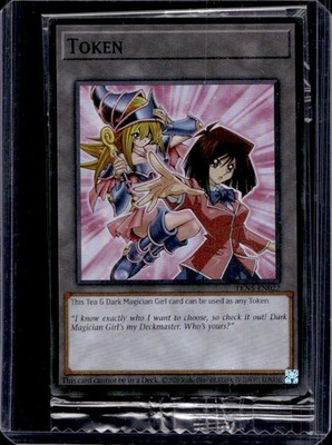 2020 Yu-Gi-Oh Token Promo Tea & Dark Magician Girl #TKNS-EN022 | eBay