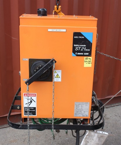 Obara Spot Resistance Welder WELTRON ST21 Controller & 150kVA ...