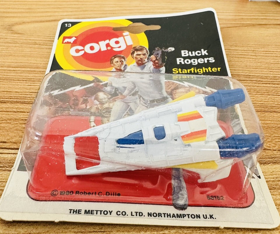 1980 Vintage Buck Rogers Starfighter by Corgi Unopened TV Show Toy ...