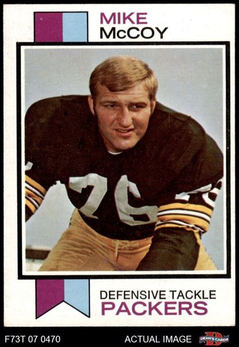 1973 Topps #296 Mike McCoy Packers Notre Dame 6 - EX/MT F73T 07 0470 | eBay