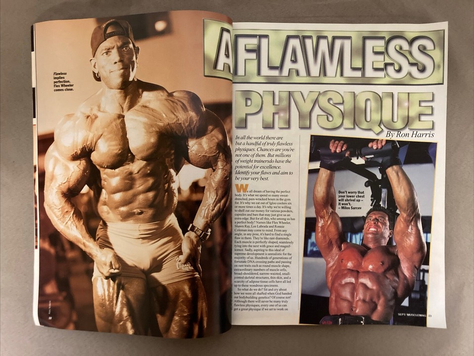 MuscleMag Bodybuilding Muscle Magazine / Brad Baker + Amy Fadhli / 09 ...