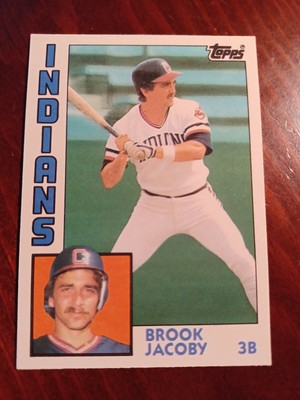 BROOK JACOBY 1984 Topps Traded # 55T MLB baseball card CLEVELAND ...