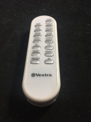 Vextra 951811-MMVII Alarm Clock Radio Remote Control | eBay