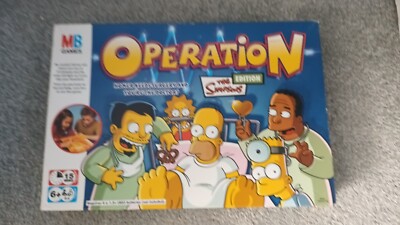 THE SIMPSONS OPERATION - MB GAMES - FREE UK POSTAGE!! | eBay