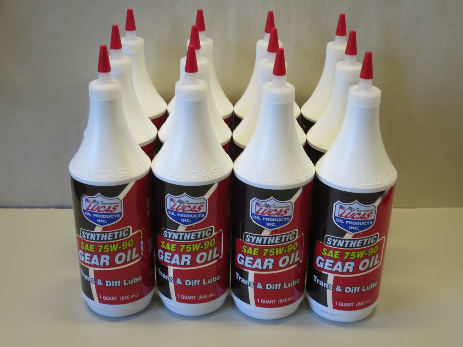 Gear Lube Synthetic Lucas 10047 75W-90 1-Qt Bottle Case of 12 | eBay