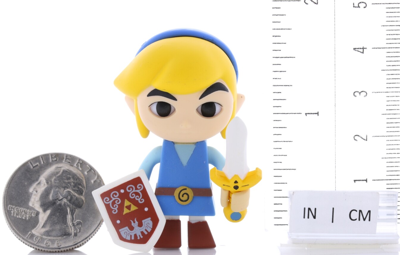 Legend of Zelda The Figurine Figure TOMY Four Swords Adventures Blue ...