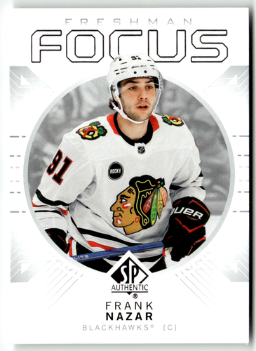 2024-25 Upper Deck SP NHL N. FF-22 Frank Nazar Freshman Focus | eBay