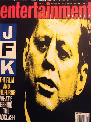Entertainment Weekly Magazine John F. Kennedy January 17, 1992 NO ML ...