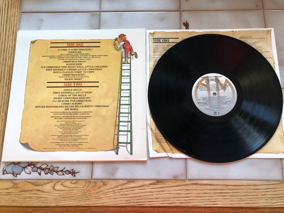 THE CARPENTERS~Christmas Portrait~LP~A&M~RECORDS~SP-4726~STEREO~NEAR ...
