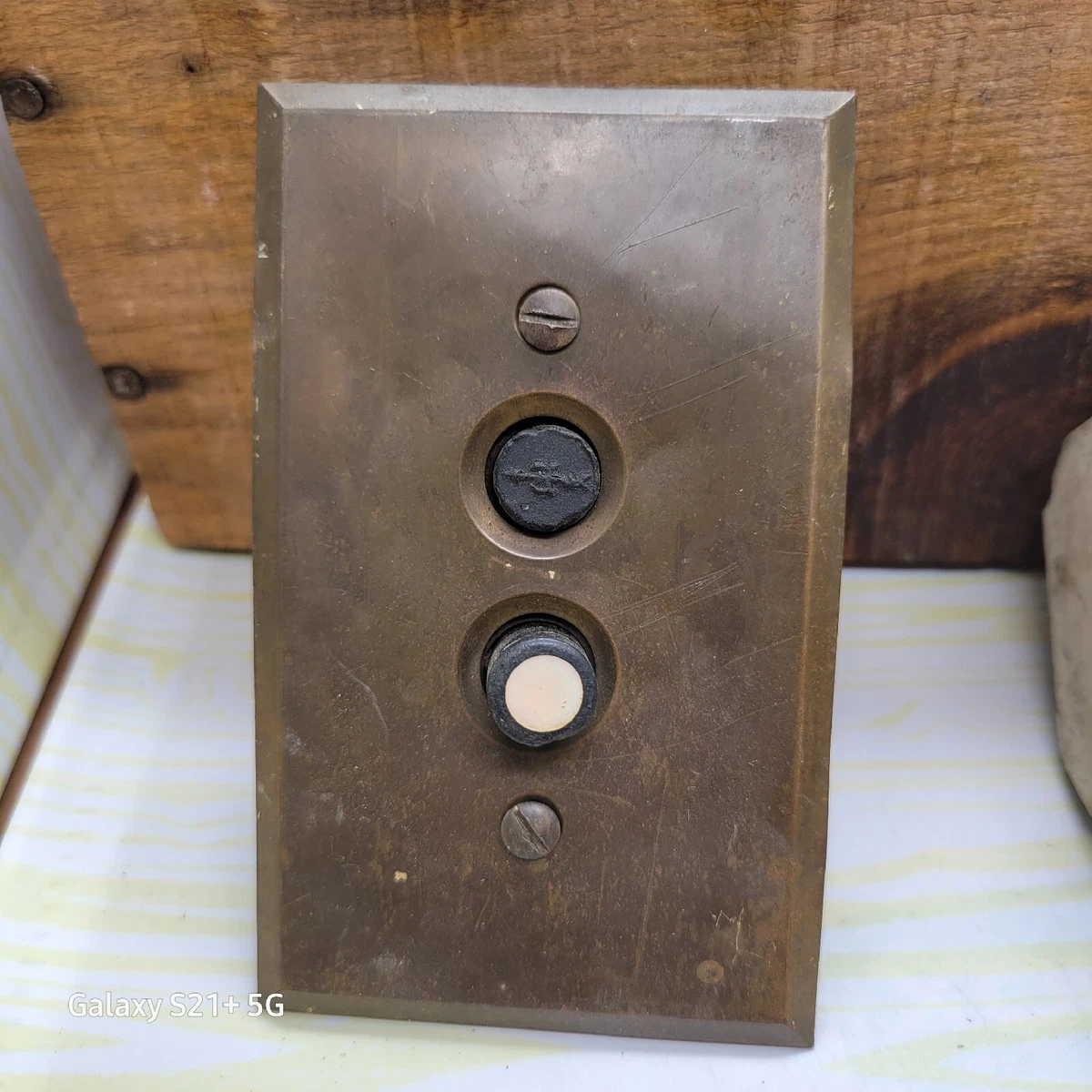 Antique Push Button Light Switch