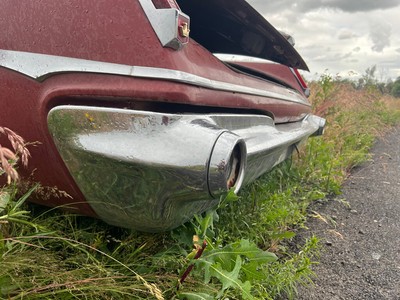 1963 Chrysler Imperial rear bumper PARTING OUT WHOLE CAR MESSAGE FOR ...