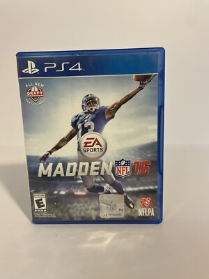 Madden NFL 16 Sony PlayStation 4 PS4 Football Game 14633733808| eBay