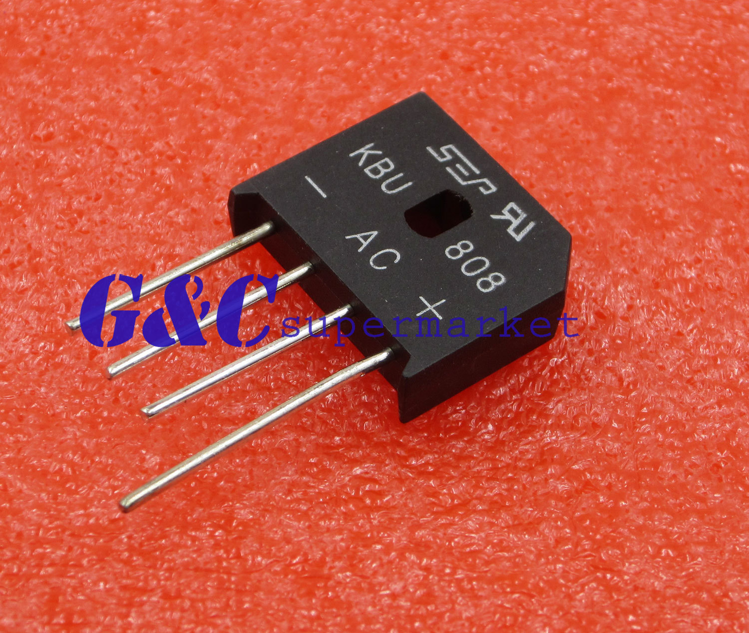 10Pcs 4Pin KBU808 KBU-808 8A 800V Bridge Rectifier SIP-4 | eBay