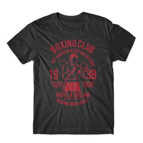 Boxing Club T-Shirt. 100% Cotton Premium Tee New | eBay