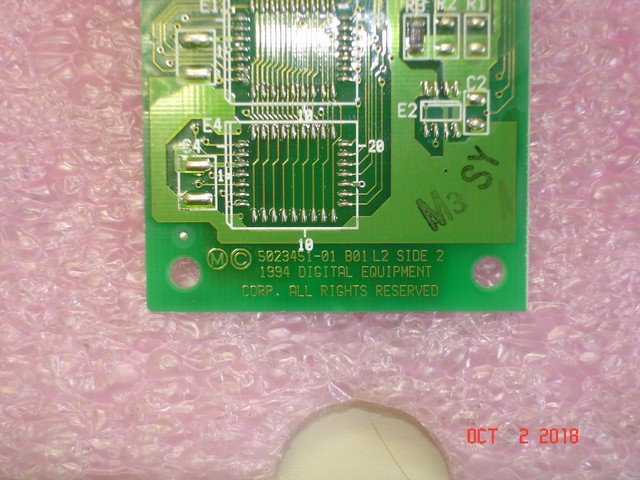 54-23452-01 VIDEO OPTION BOARD FOR DEC VT510 & VT520 VIDEO TERMINALS 50 ...