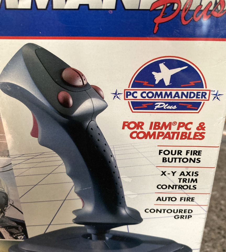 PC Commander Plus PC Air Flight Joystick Controller SV-207A IBM NEW ...