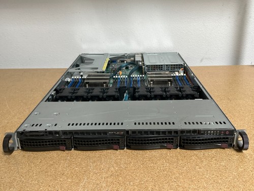 6018U-TR4T SUPERMICRO 1U X10DRU-I+ 4LFF 2x 10 CORE E5-2630LV4 1.8GHz ...