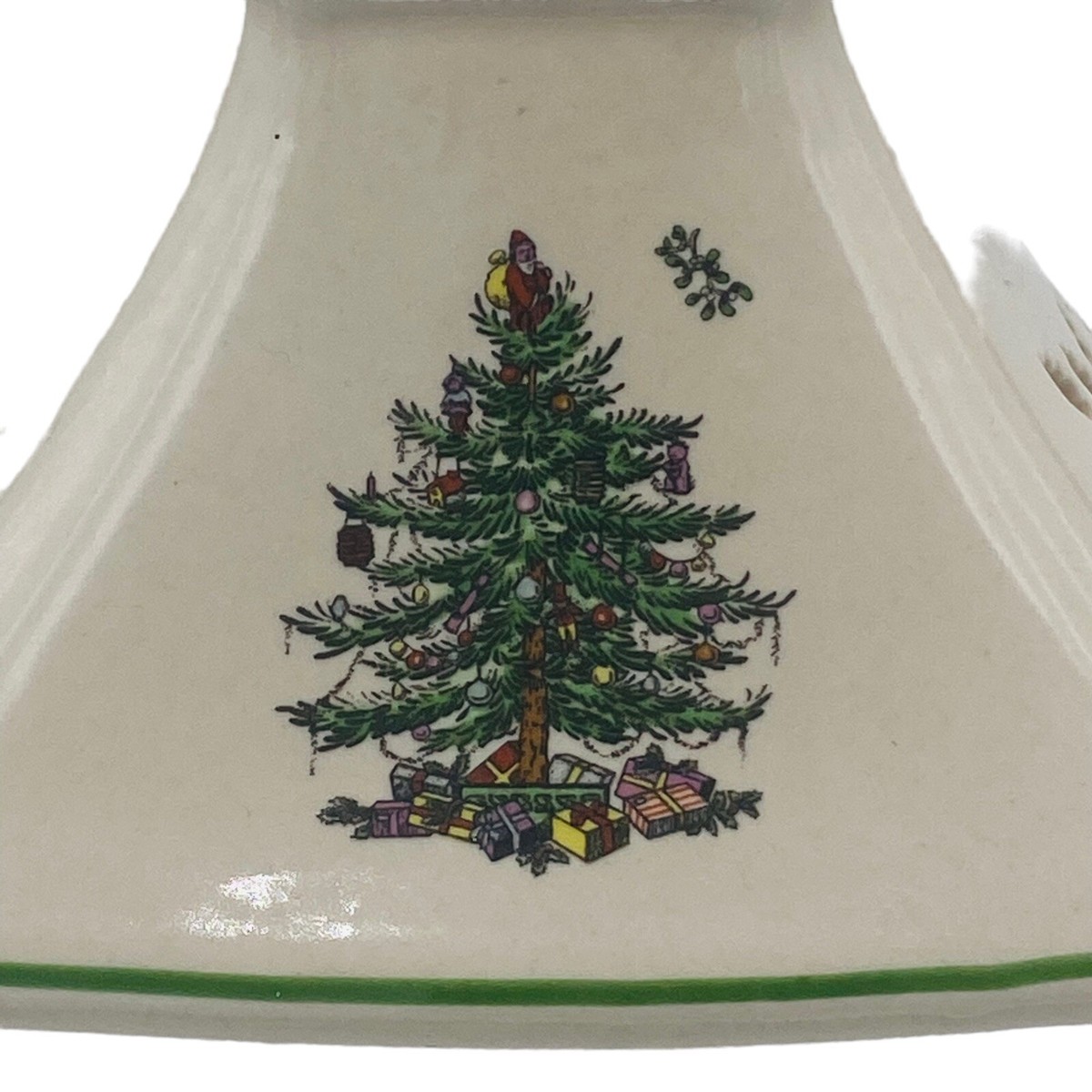 Spode Christmas Tree Candle Holder Small Christmas Candlestick | Susie