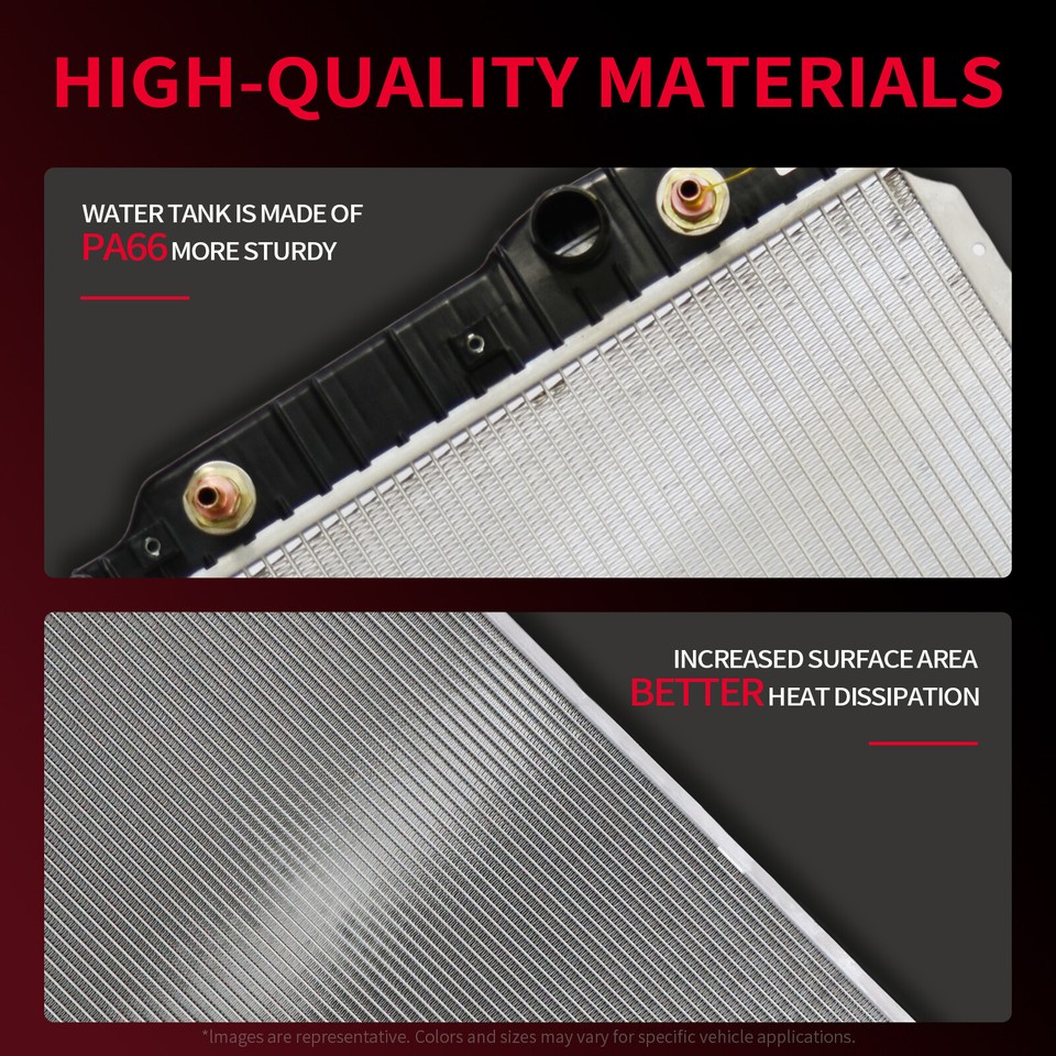 13767 RADIATOR FOR 2019-2022 2023 2024 Chevy GMC Sierra Silverado 1500 ...