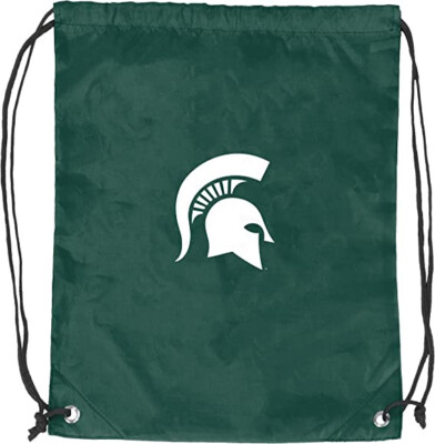NEW Michigan State Spartans Logo String Backpack Bag School Sports ...