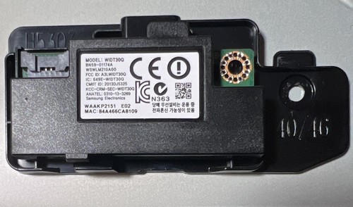 Samsung BN59-01174A (WIDT30Q) Wi-Fi Wifi Wireless Module (TV ...