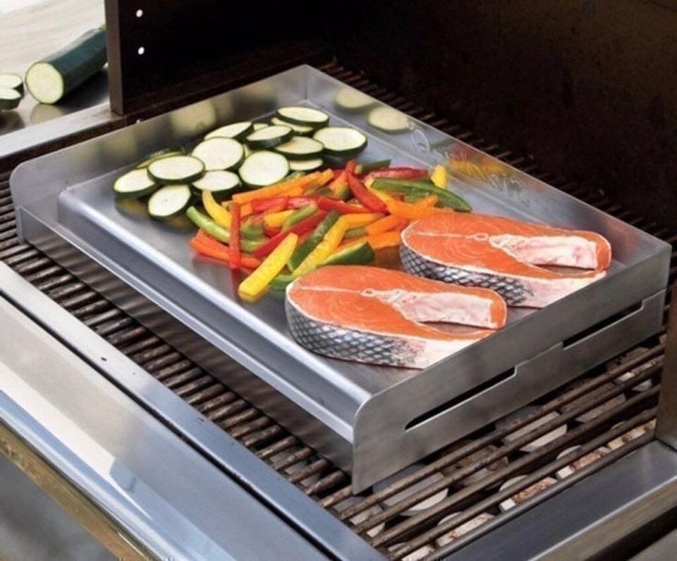 Sizzle-q stainless steel griddle | eBay