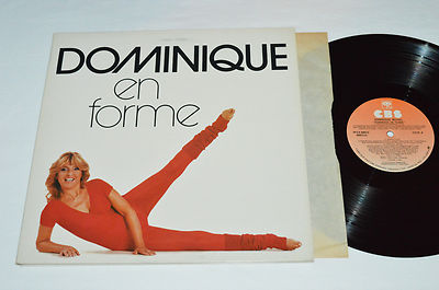 DOMINIQUE MICHEL En Forme LP 1982 CBS Records Canada French Workout ...