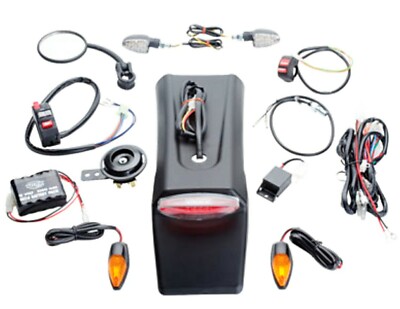 Tusk Enduro Dual Sport Lighting Kit Street Legal For Honda XR650 R 2000 ...